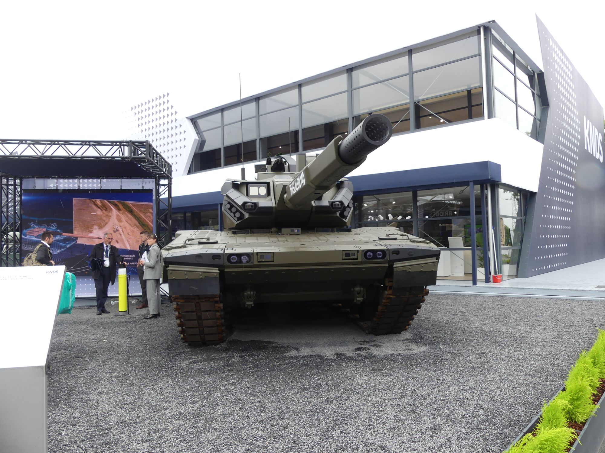 Allemagne France 2024 KNDS EMBT ADT 140 Eurosatory 2024